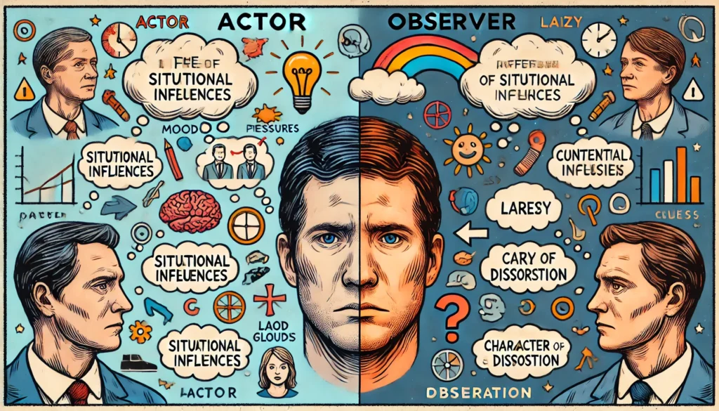 Actor Observer Bias: Seeing Ourselves vs. Others Lumende | Blog